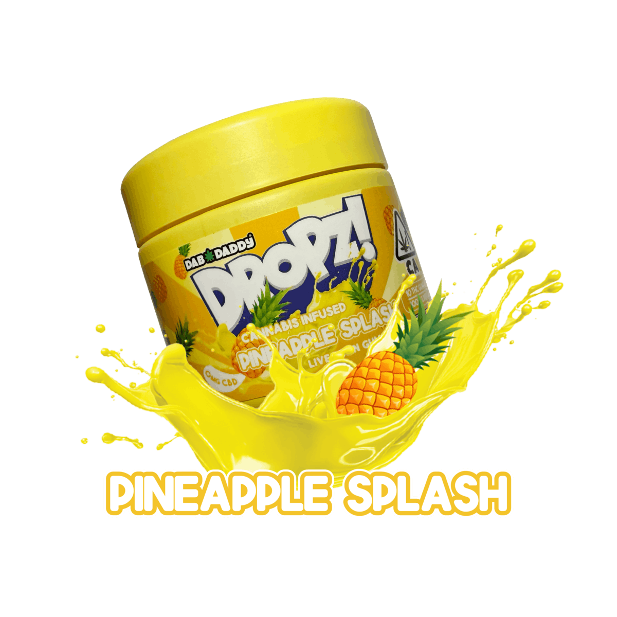 DAB DADDY - DAB DADDY | PINEAPPLE SPLASH (H) | 100MG DROPZ