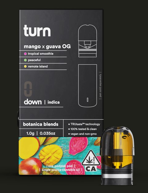 TURN - TURN | MANGO X GUAVA OG (I) | 1G BOTANICA BLENDS POD