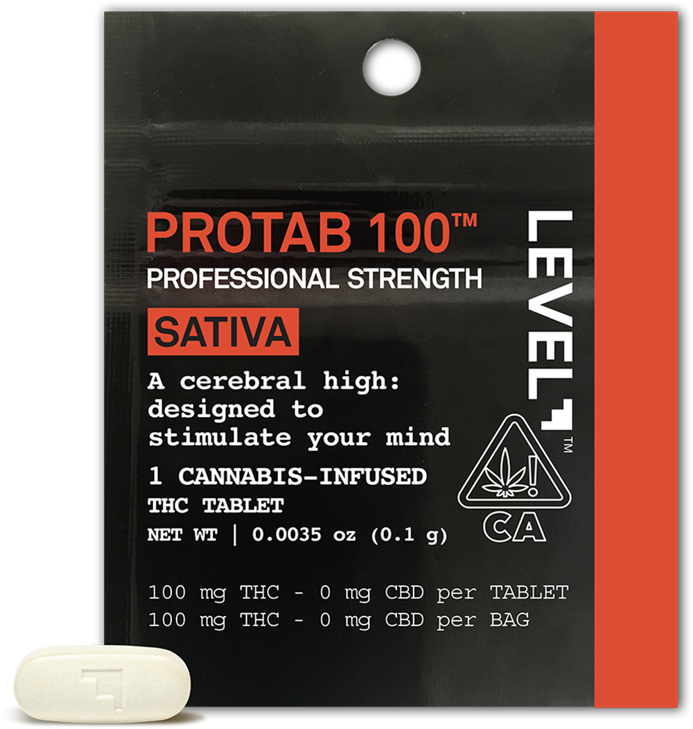 LEVEL - Sativa Protab 100MG 1 Pack | Theraleaf Dispensary | San Jose ...