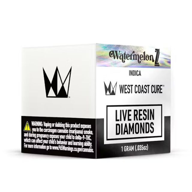 WEST COAST CURE - WATERMELON Z 1G LIVE RESIN DIAMONDS | Theraleaf ...