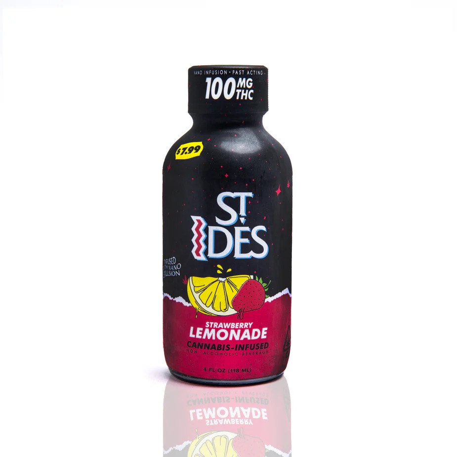 ST IDES - STRAWBERRY LEMONADE 100MG INFUSED SHOT 4OZ by ST IDES ...