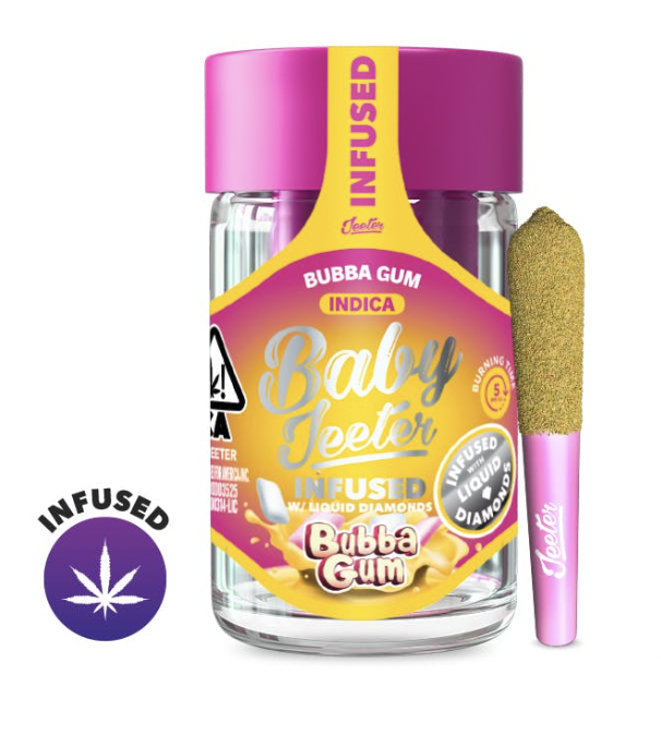JEETER - Bubba G 0.5G Infused 5 Pack Prerolls | Theraleaf Dispensary ...