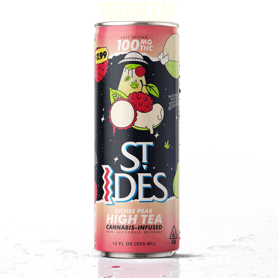 ST IDES - Lychee Pear 100MG Infused High Tea 12OZ | Theraleaf ...