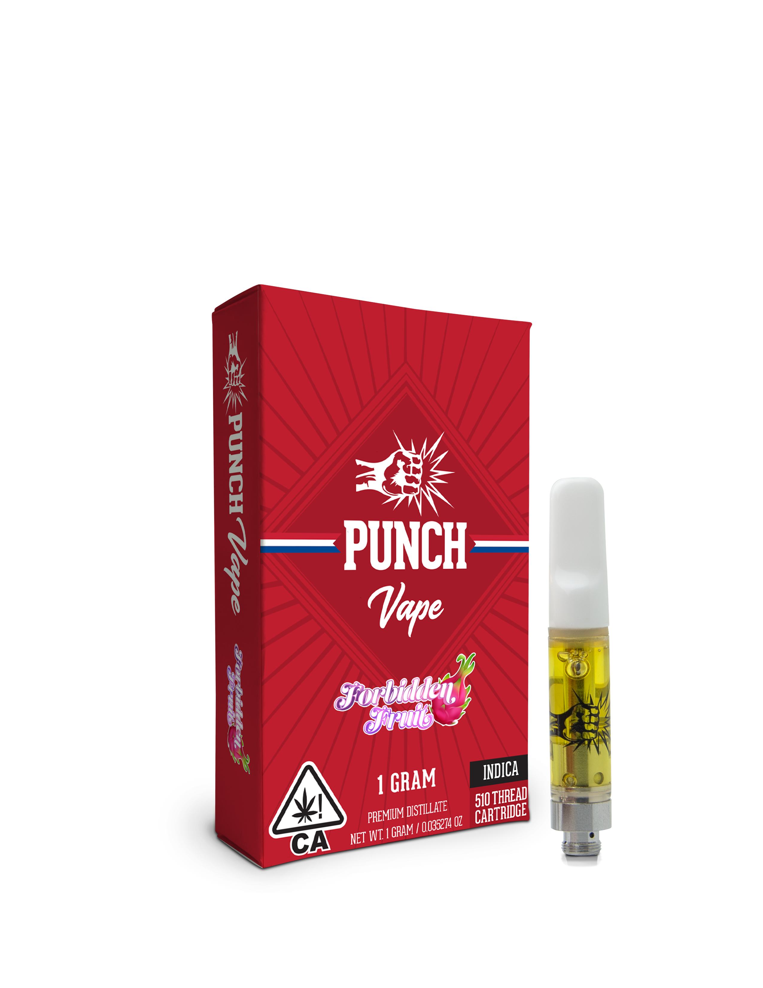 PUNCH EXTRACTS - Forbidden Fruit 1G Distillate Vape Cart | Theraleaf ...