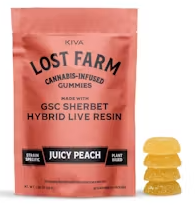 LOST FARMS - JUICY PEACH (LIVE RESIN INFUSED)