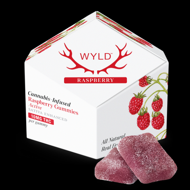 WYLD - RASPBERRY | 100MG GUMMIES