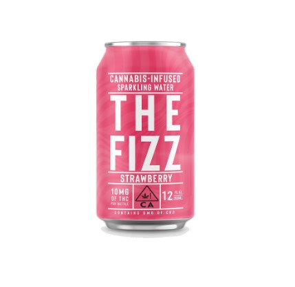 THE FIZZ - Strawberry Fizz Sparkling Water 10MG