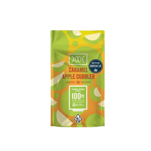 DIXIE - Caramel Apple Cobbler Gummies 10 Pack 100MG