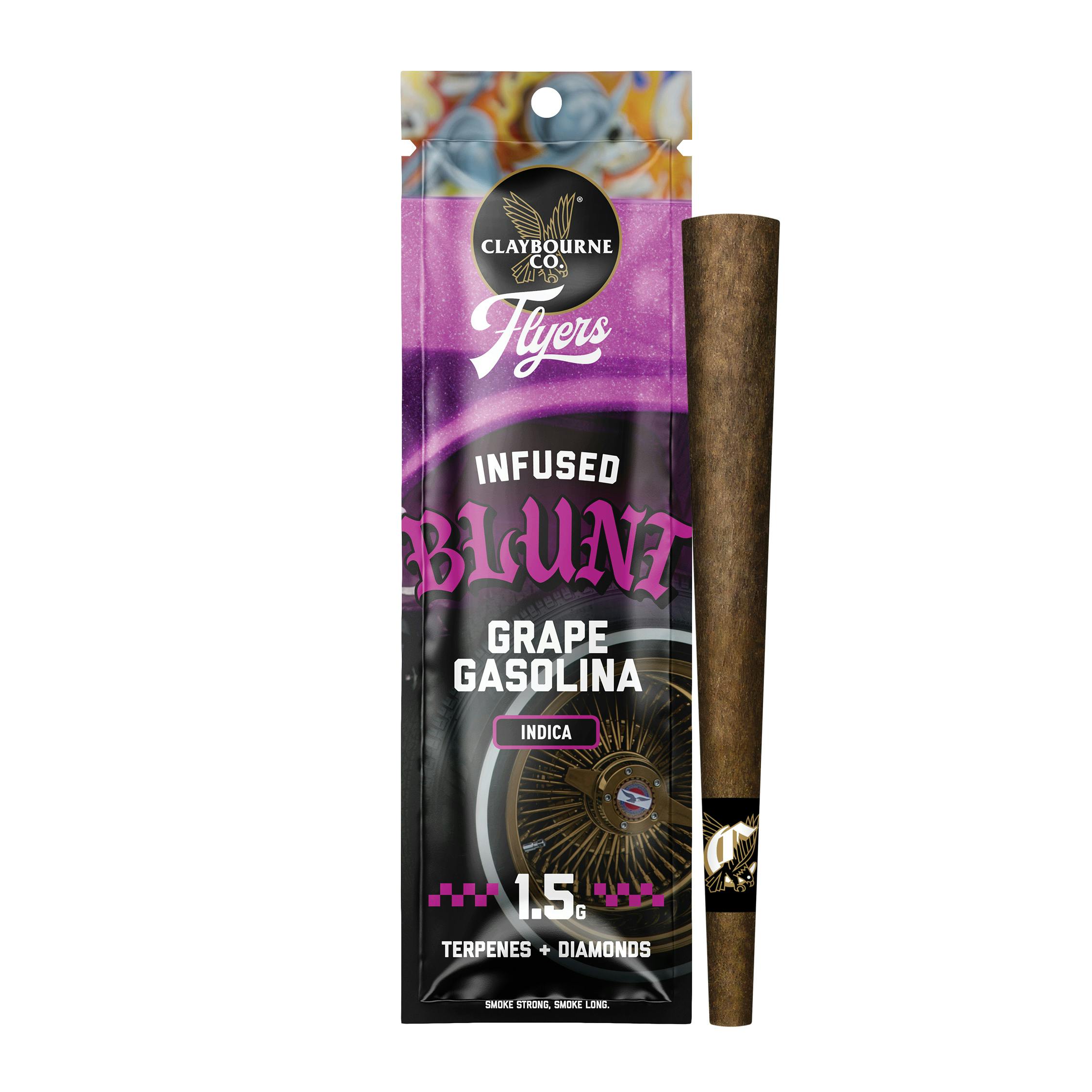 CLAYBOURNE - Grape Gasolina Infused Blunt 1.5G