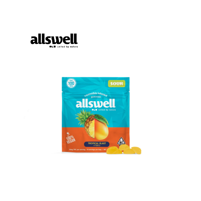 NUG SAN LEANDRO CANNABIS DISPENSARY | TROPICAL BLAST 100MG GUMMIES