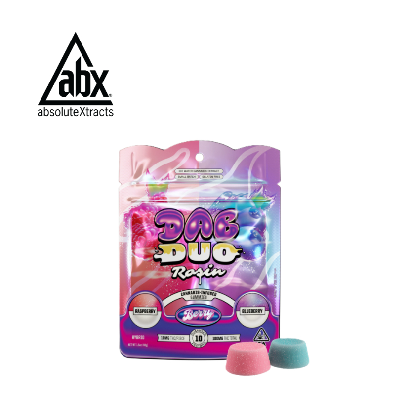 NUG SAN LEANDRO | BERRY DAB DUOS ROSIN 100MG GUMMIES
