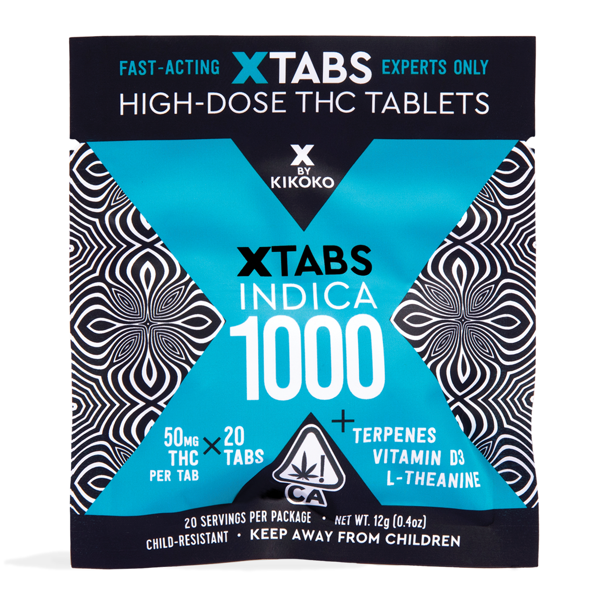 NUG ALAMEDA | INDICA 100MG TABLETS