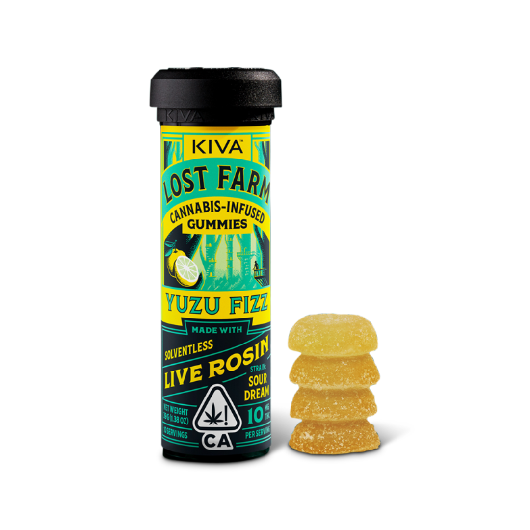 NUG ALAMEDA CANNABIS DISPENSARY | YUZU FIZZ SOUR DREAM 100MG LIVE ROSIN ...