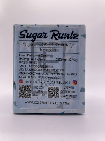COLDFIRE - Coldfire Sugar Runtz 1 G Cured Resin