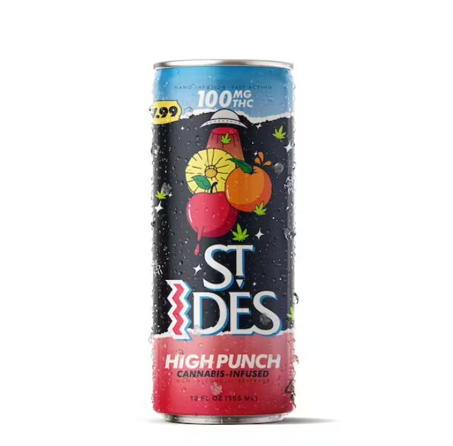 ST. IDES - ST. IDES HIGH PUNCH INFUSED TEA 100 MG