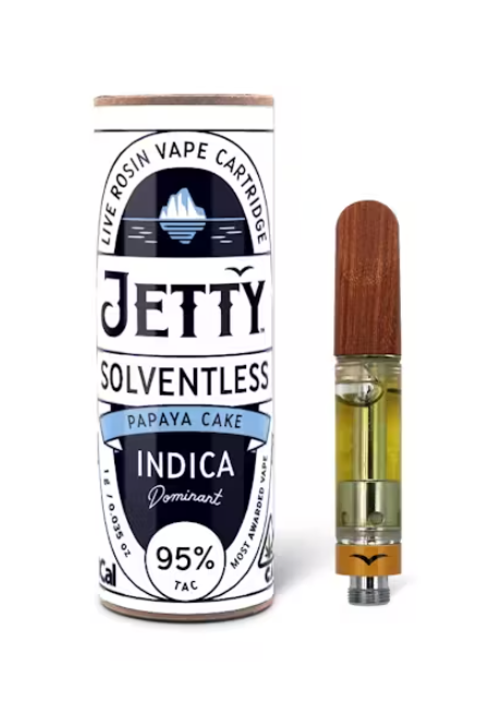 JETTY - JETTY PAPAYA CAKE 1G SOLVENTLESS OCAL CART