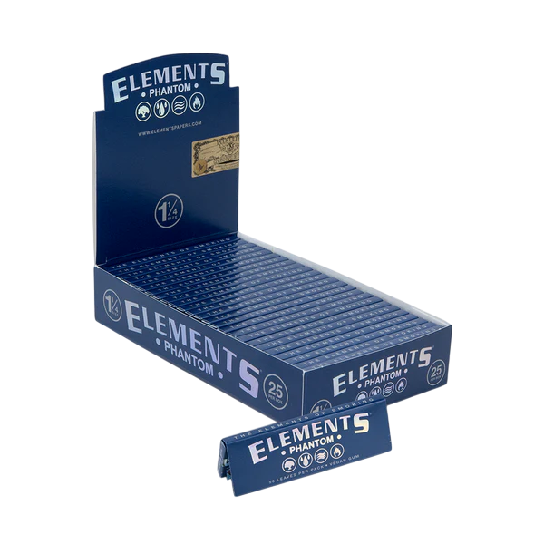 ELEMENTS - ELEMENTS | PHANTOM 1 1/4 ULTRA THIN ROLLING PAPER