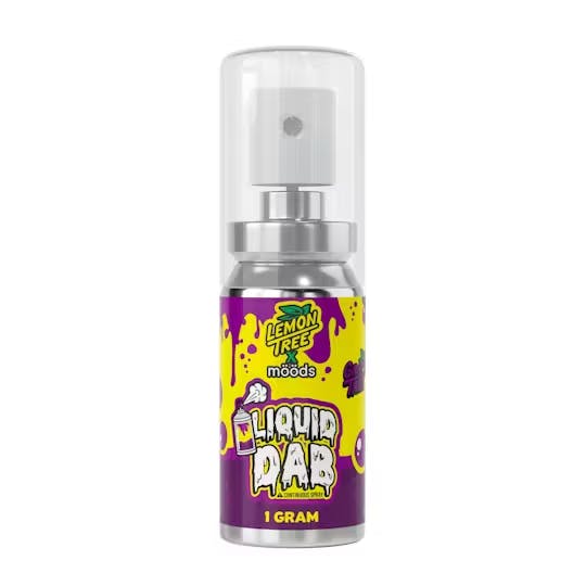 MOODS - Grape Tree Liquid Dab Oral Spray 1000 Mg