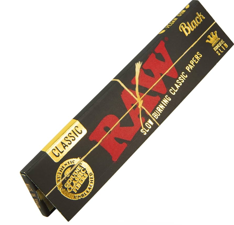 RAW GARDEN - Raw Black Organic King Size Slim Papers