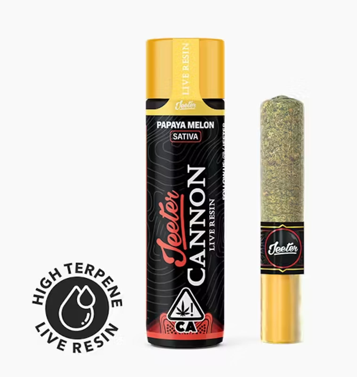 JEETER - JEETER PAPAYA MELON 1.3G LIVE RESIN INFUSED CANNON