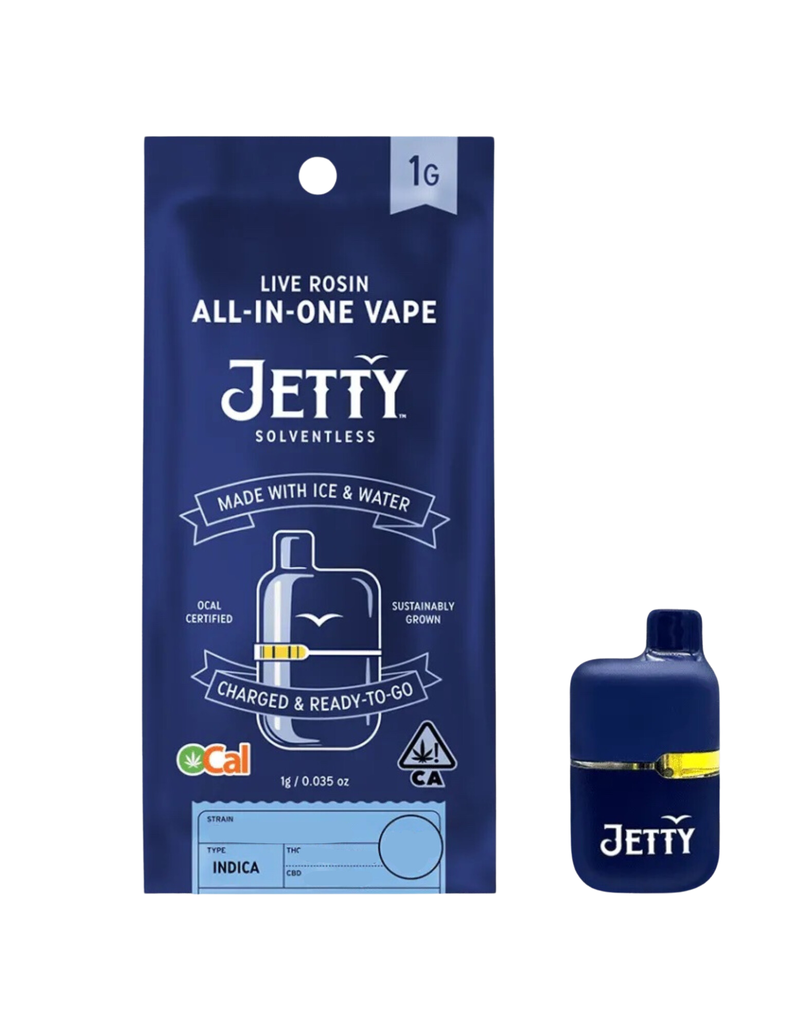 JETTY - JETTY | MONKEY BREAD 1G SOLVENTLESS MINI TANK AIO
