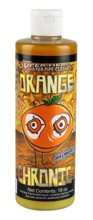 - ORANGE CHRONIC BONG CLEANER 120Z