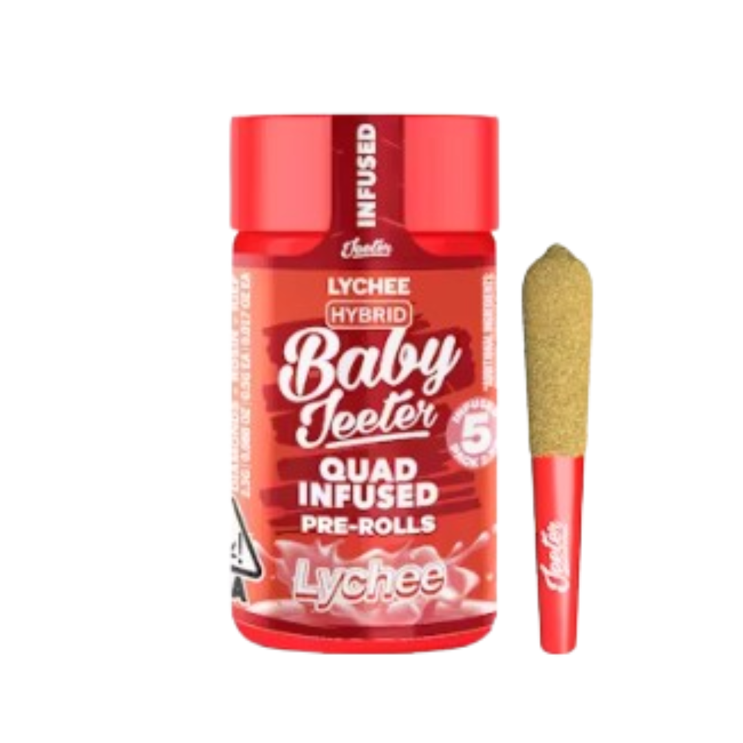 JEETER - Lychee - Quad Infused Baby Jeeters – Premium Cannabis Product ...