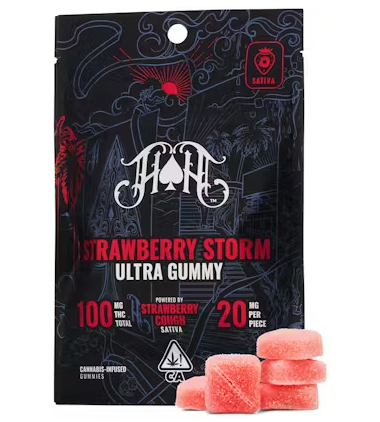HEAVY HITTERS - Heavy Hitters 100mg Gummies - Strawberry Storm [S]