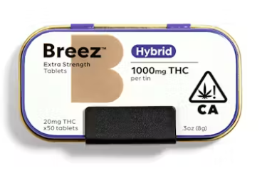 BREEZ - BREEZ EXTRA STRENGTH 1000MG TABLETS - HYBRID