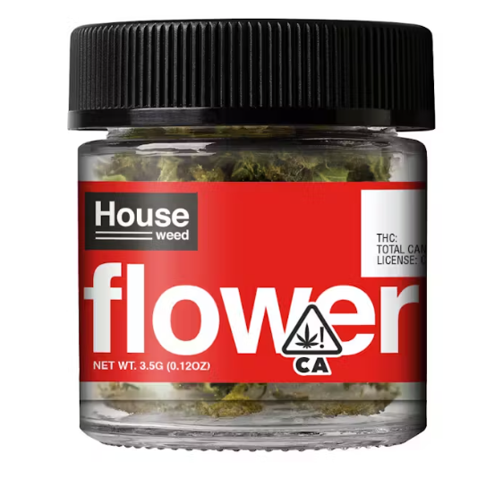 HOUSE WEED - HOUSE WEED 3.5G FLOWER - HASHBURGER