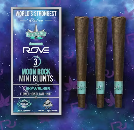 PRESIDENTIAL - PRESIDENTIAL .7G X 3 MINI BLUNT PACK - SKYWALKER