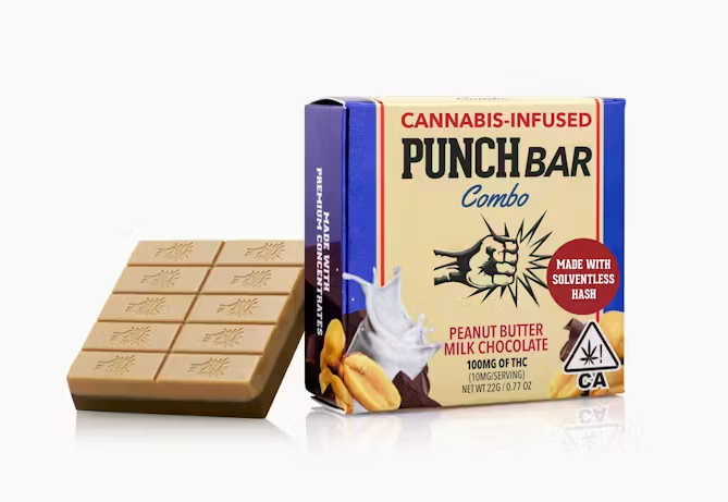 PUNCH EDIBLES - PUNCH EDIBLES 100MG PUNCH BAR - PEANUT BUTTER MILK ...