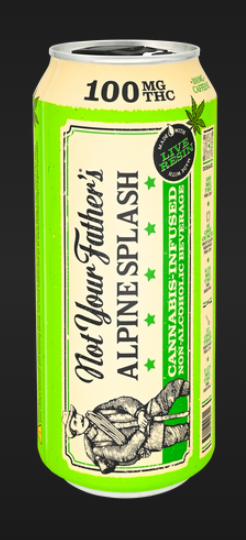 NOT YOUR FATHER'S - NOT YOUR FATHER'S 100MG BEVERAGE - ALPINE SPLASH