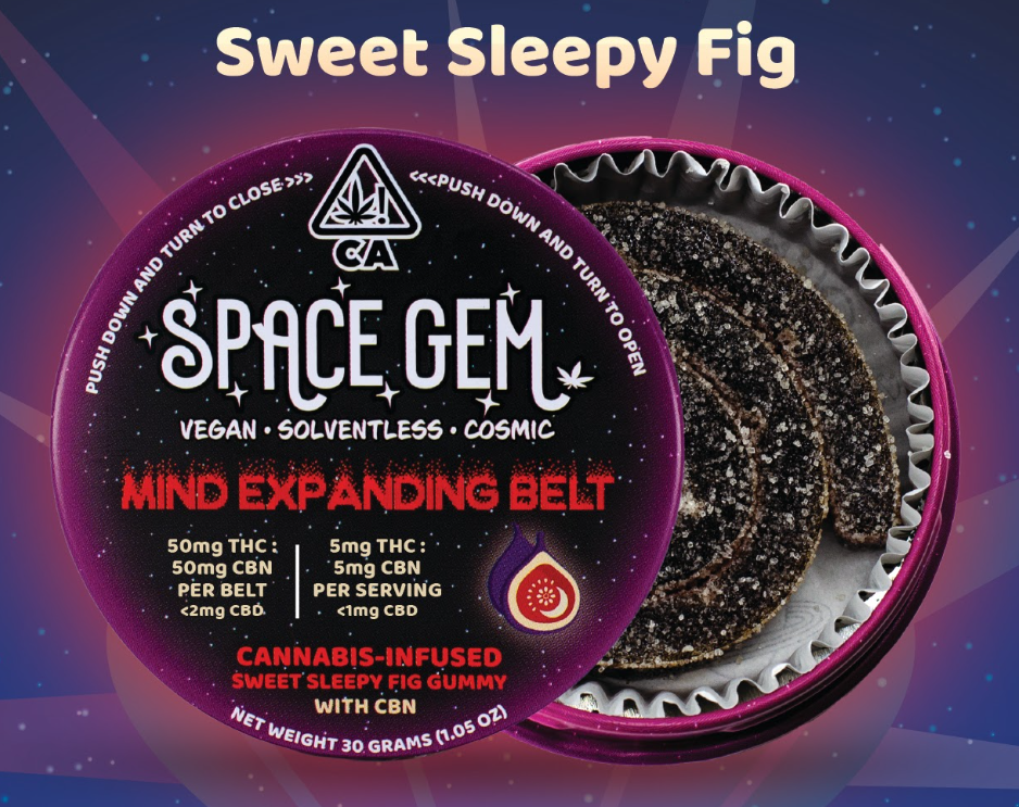 SPACE GEM - SPACE GEM CBN 1:1 MIND EXPANDING BELT - SWEET SLEEPY FIG