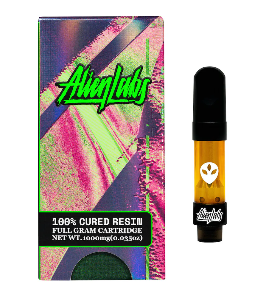ALIEN LABS - Alien Labs 1 G Cured Resin Cartridge Atomic Apple