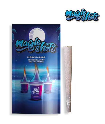SEED JUNKY - 1G MAGIC SHOTZ PREROLL BY SEED JUNKY