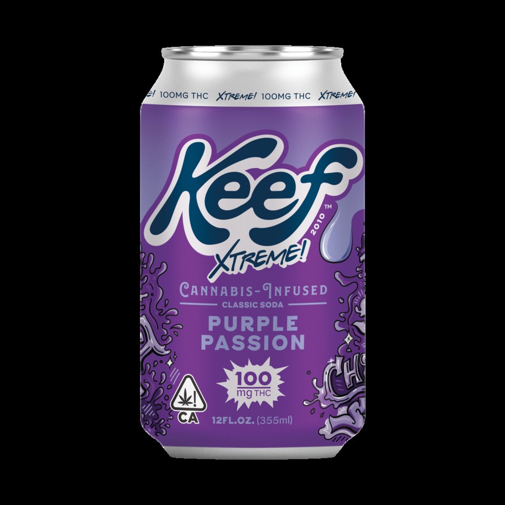 KEEF - Keef Purple Passion Soda 100 Mg
