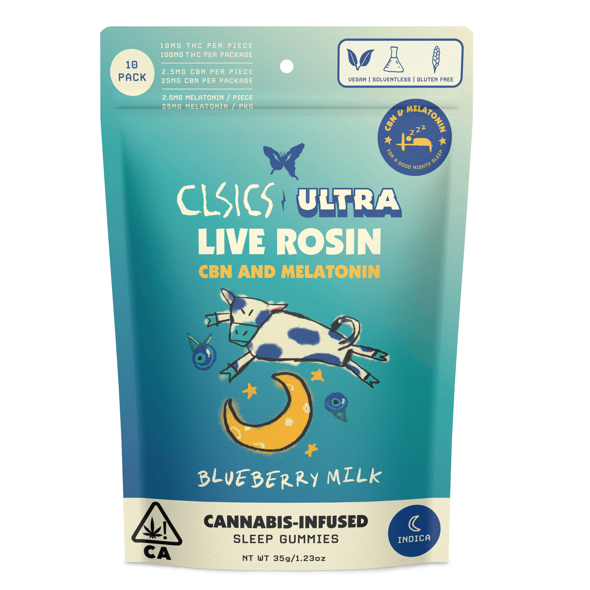 CLSICS - Blueberry Milk 10 Pack Sleep