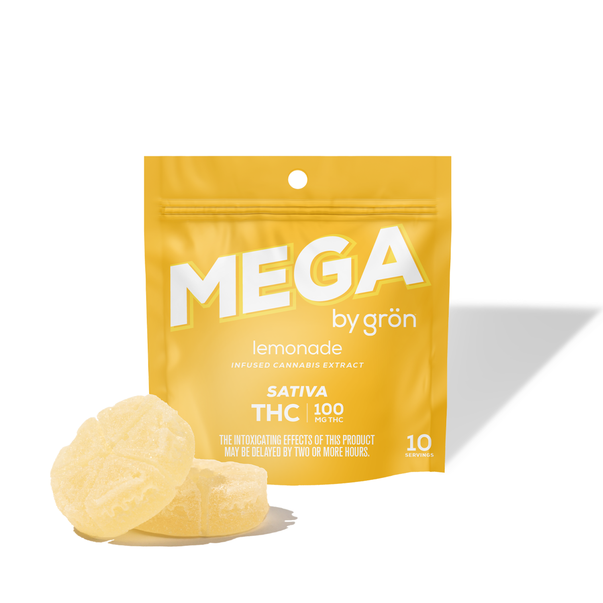 GRON - Lemonade Mega Pearl | 100MG THC 1PC
