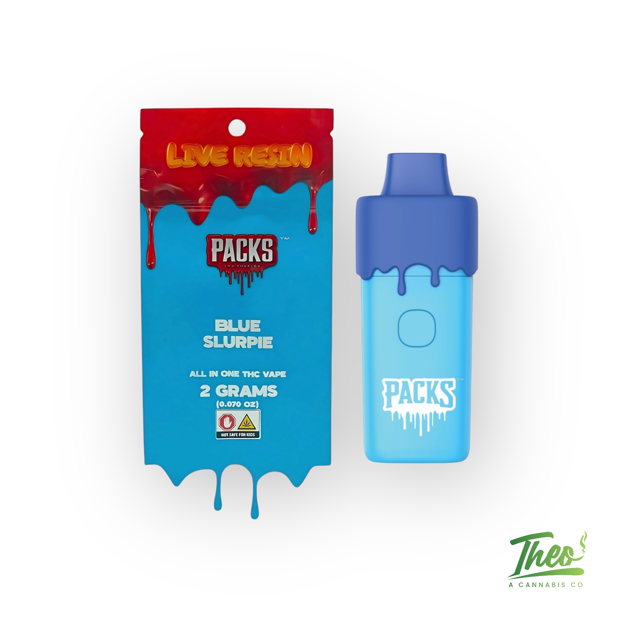 PACKS - Blue Slurpie 2G Disposable