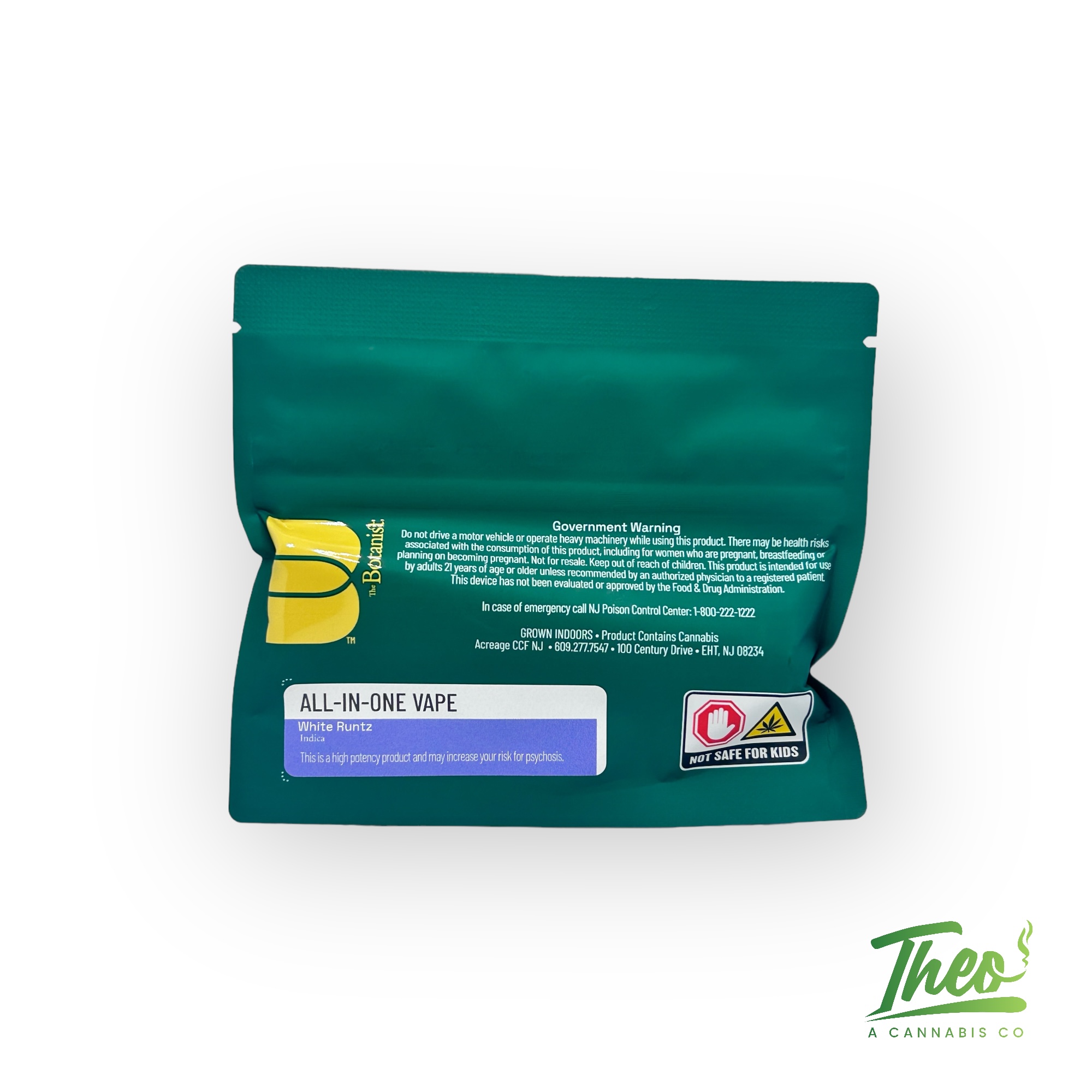 BOTANIST - Med-white Runtz 1G Disposable