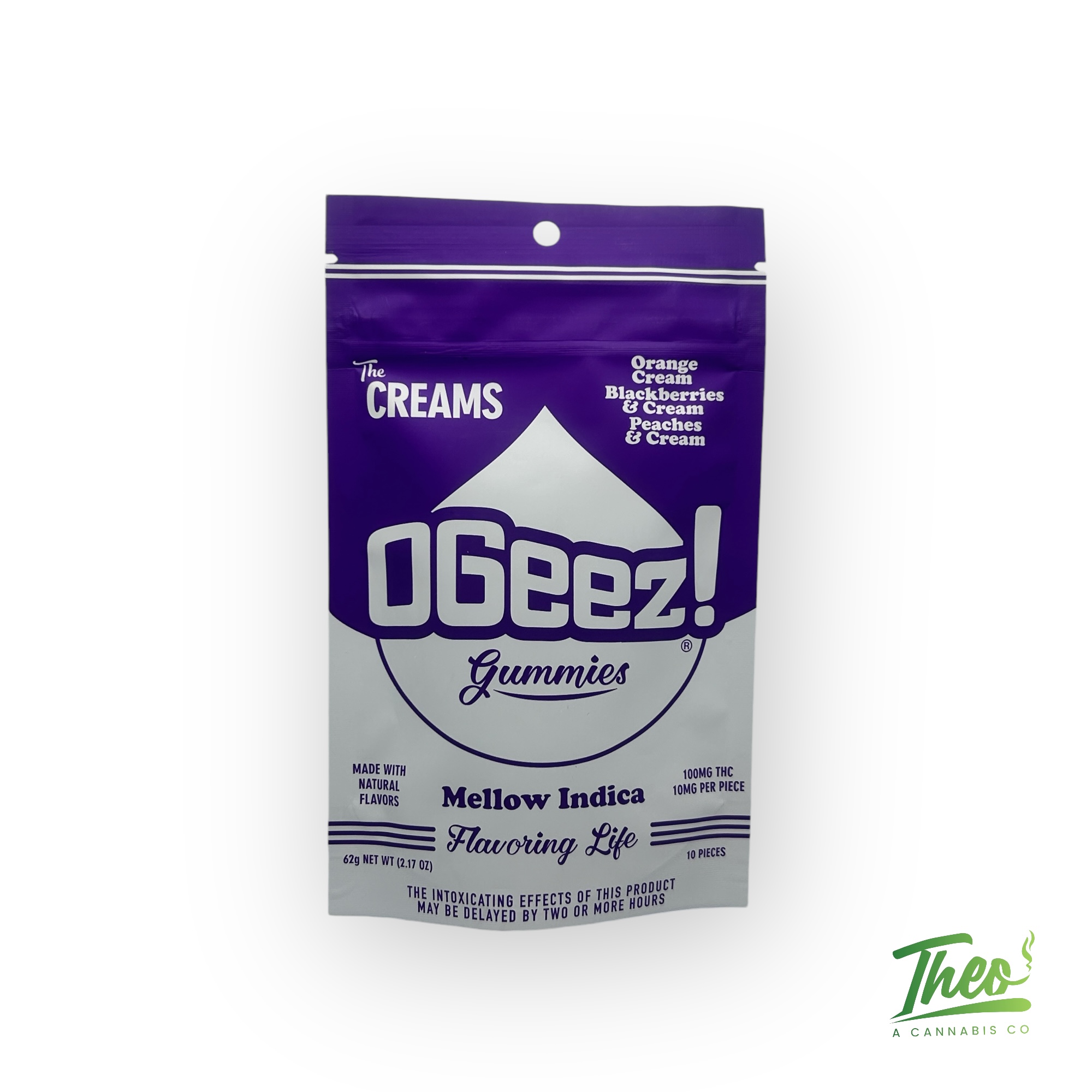 OGEEZ - The Creams Mellow Indica 100MG