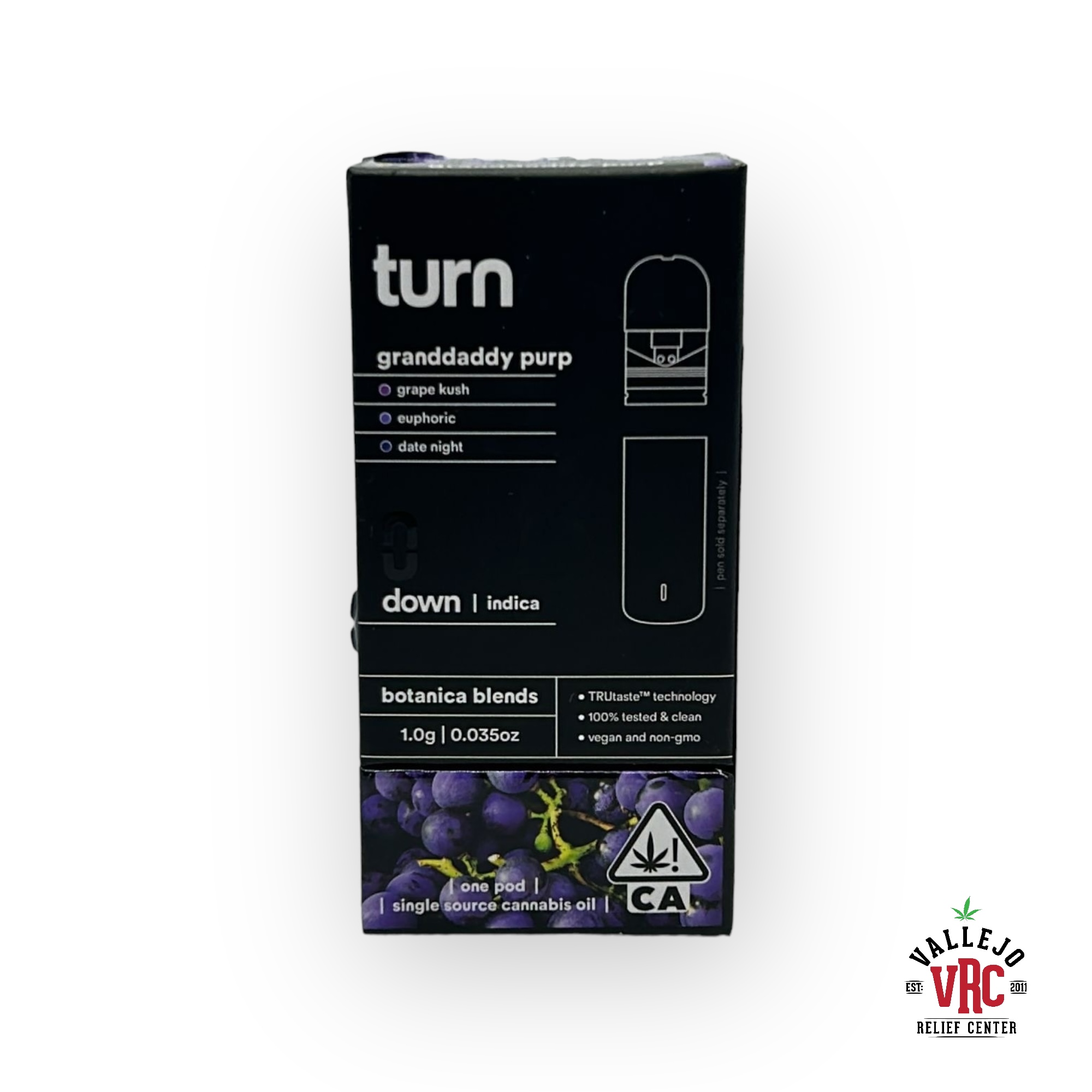 TURN - Granddaddy Purple 1G Pod