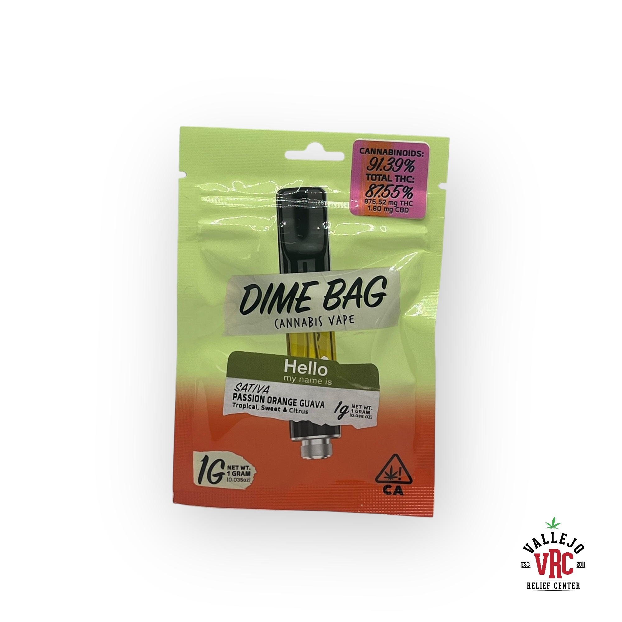 DIME BAG - Passion Orange Guava 1G
