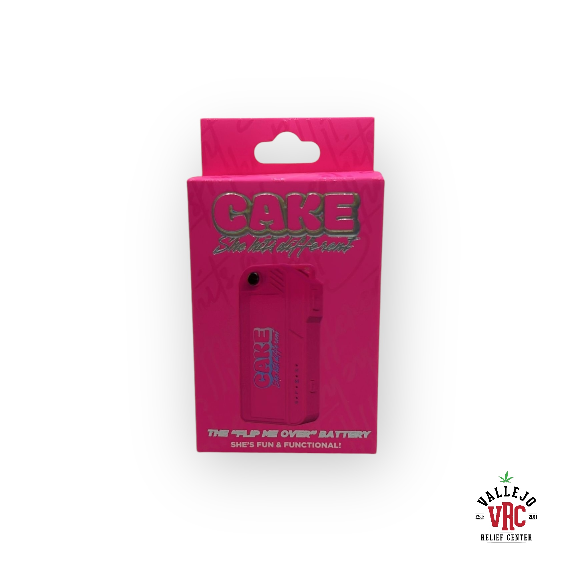 CAKE - FLIP ME OVER BATTERY PINK
