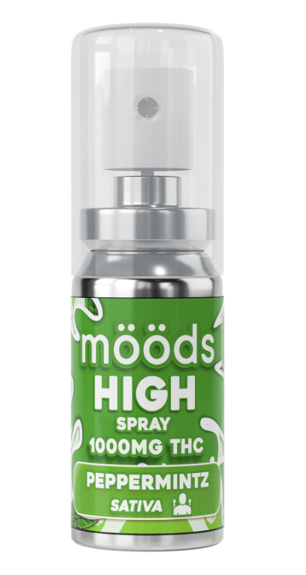 Moods - Sublingual Spray - Peppermintz 1000MG | Order Cannabis Online ...
