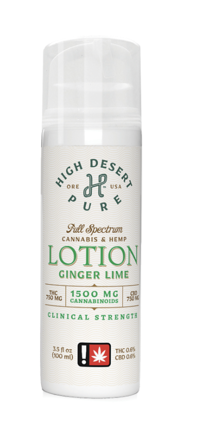 HIGH DESERT PURE - High Desert Pure - Topical - Pure Ginger Lime Lotion ...