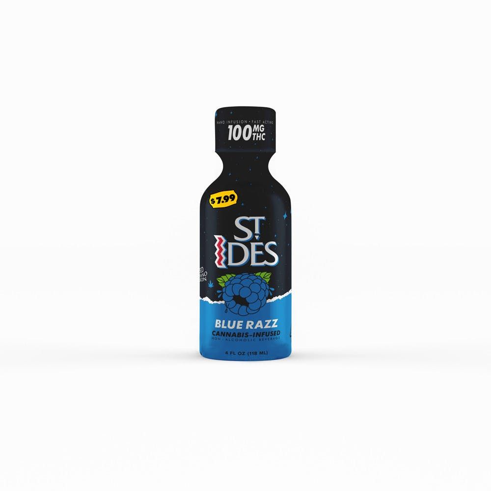 ST IDES - St Ides - Blue Raz 4OZ 100MG