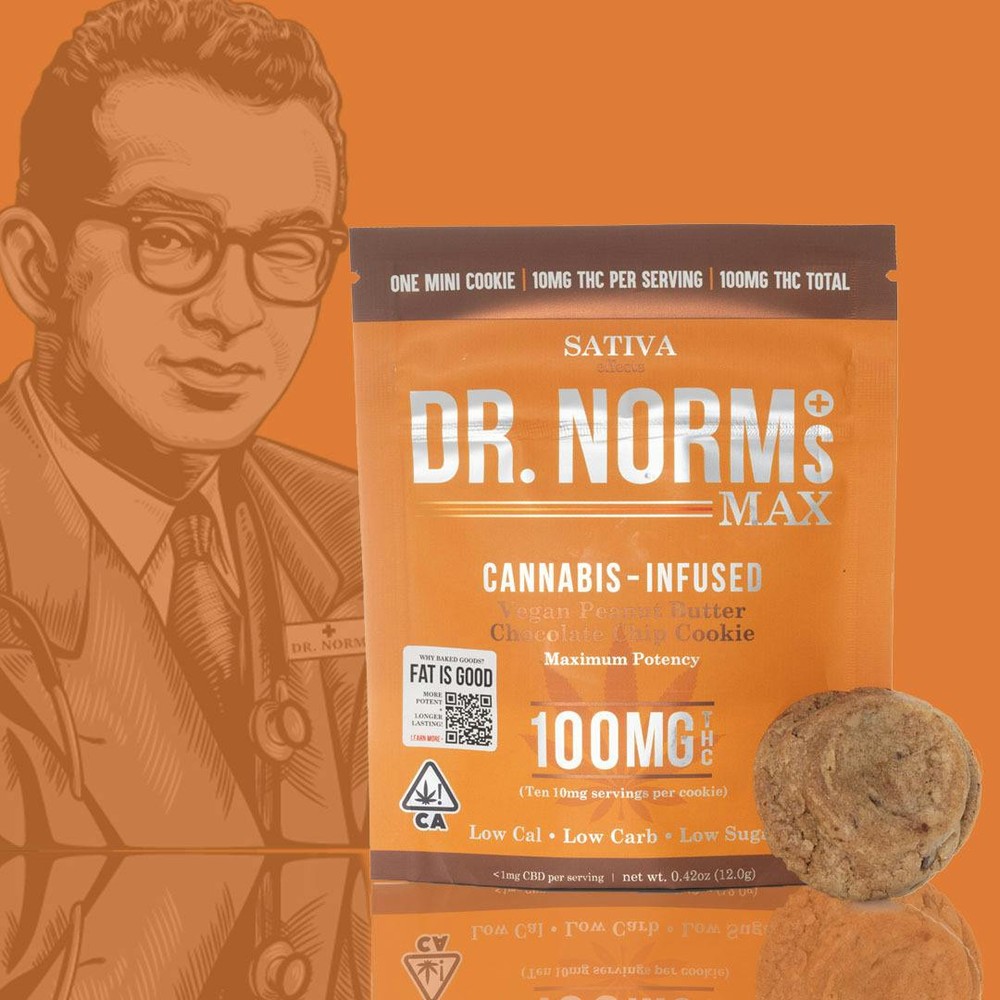DR. NORMS - Dr. Norms - Cookies - Max Peanut Butter Chocolate Chip 100MG
