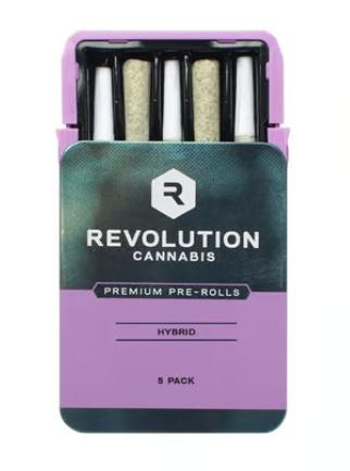 REVOLUTION - Revolution - Cookies & Cream Pre Rolls (5pk) (2.5g) (ih)